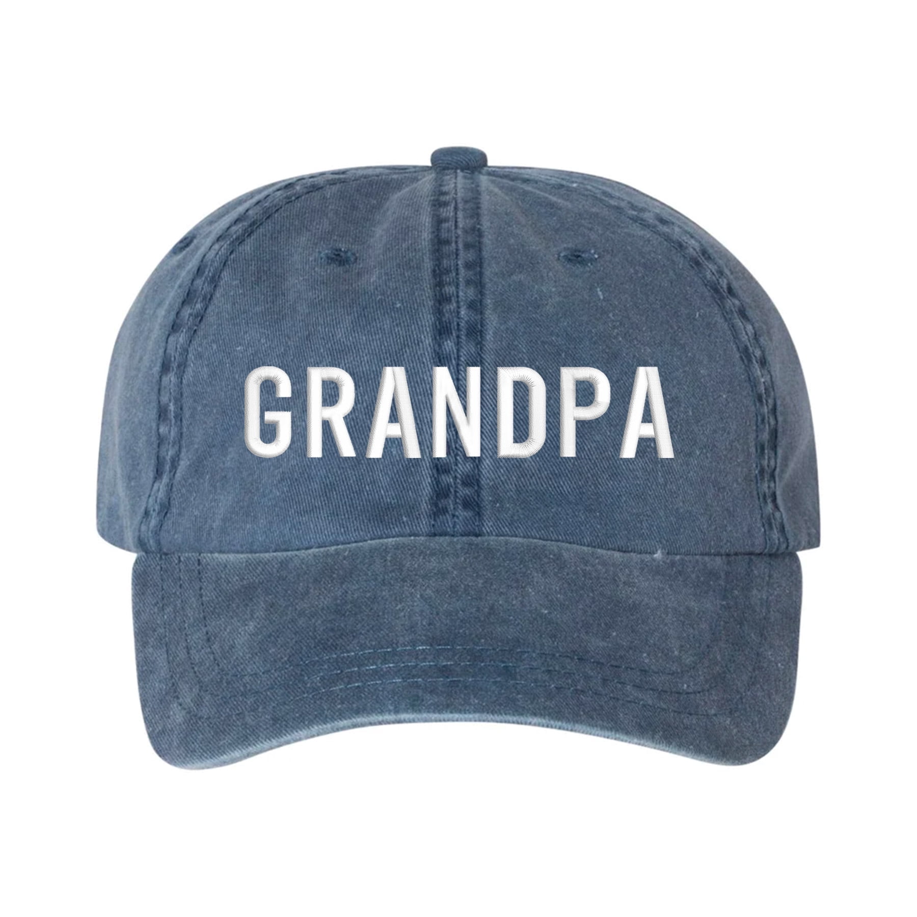 Empire Cove Grandpa Hat Embroidered Navy Father's Day - Walmart.com