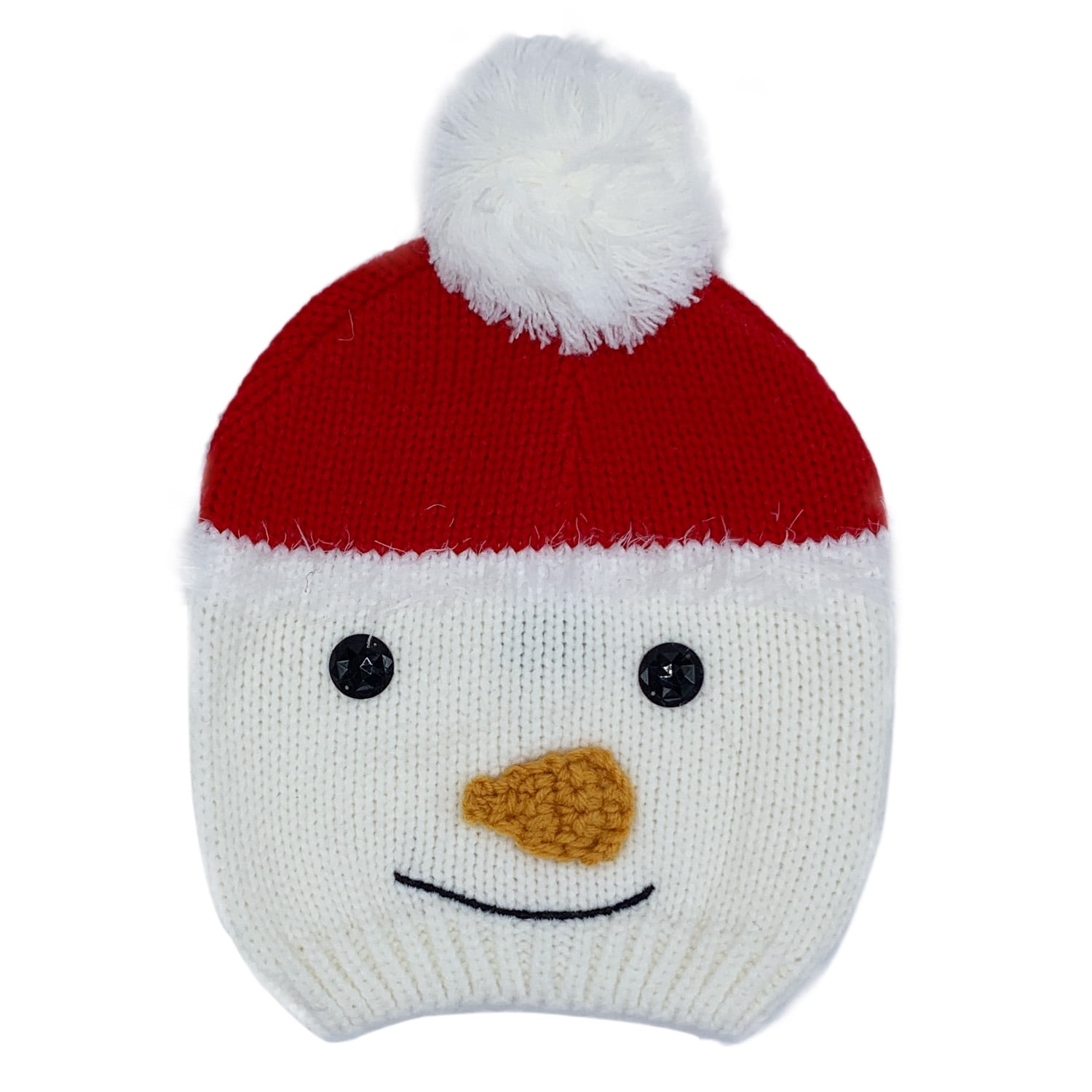 Empire Cove Winter Holiday Snowman Beanie with Yarn Pom Pom Holiday ...