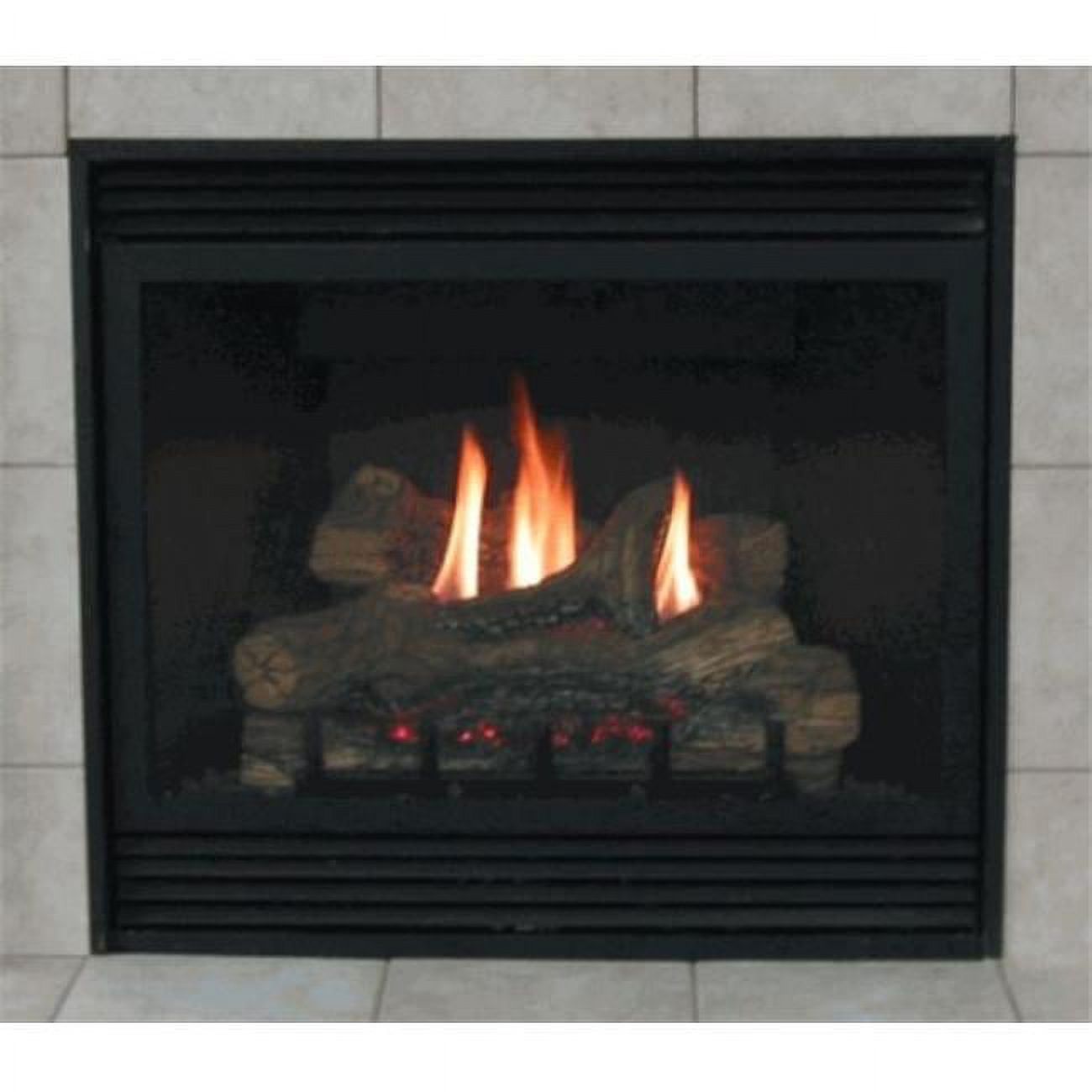 "Empire Tahoe Deluxe 32"" LP Gas Fireplace with Blower, Direct Vent ...