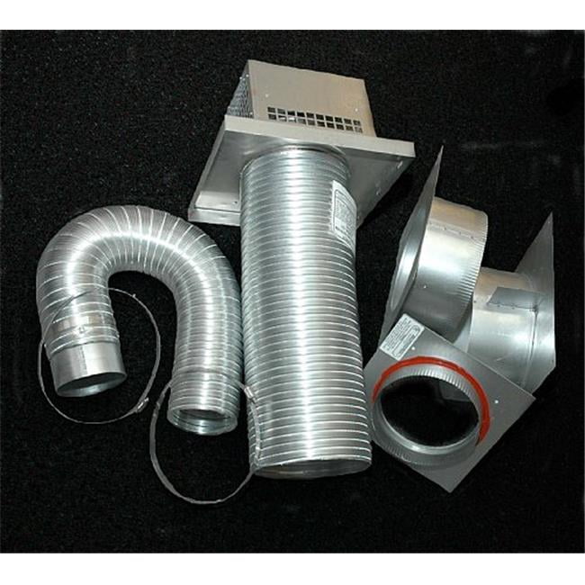 Empire DVVK4F 4 ft. 4x7 in. DV Flex Vent Kit with Horizontal Wall ...