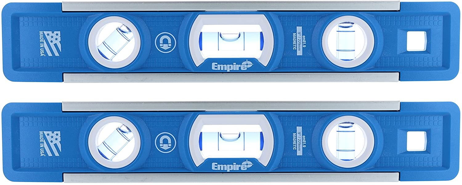 Empire EM81.9 True Blue 9-Inch Heavy-duty Magnetic Aluminum Torpedo ...