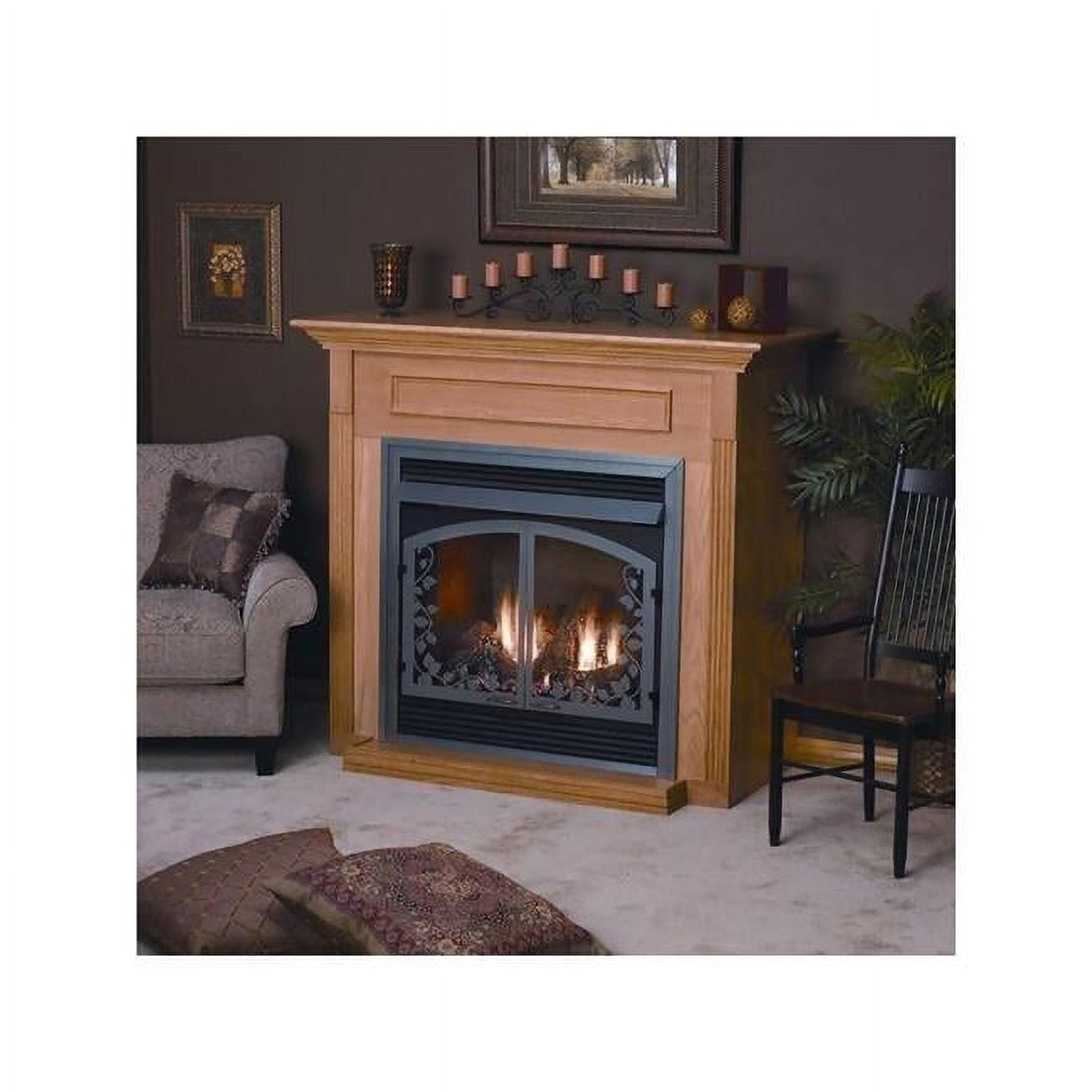 Empire Standard Cabinet Fireplace Mantel with Base for 42 in ...