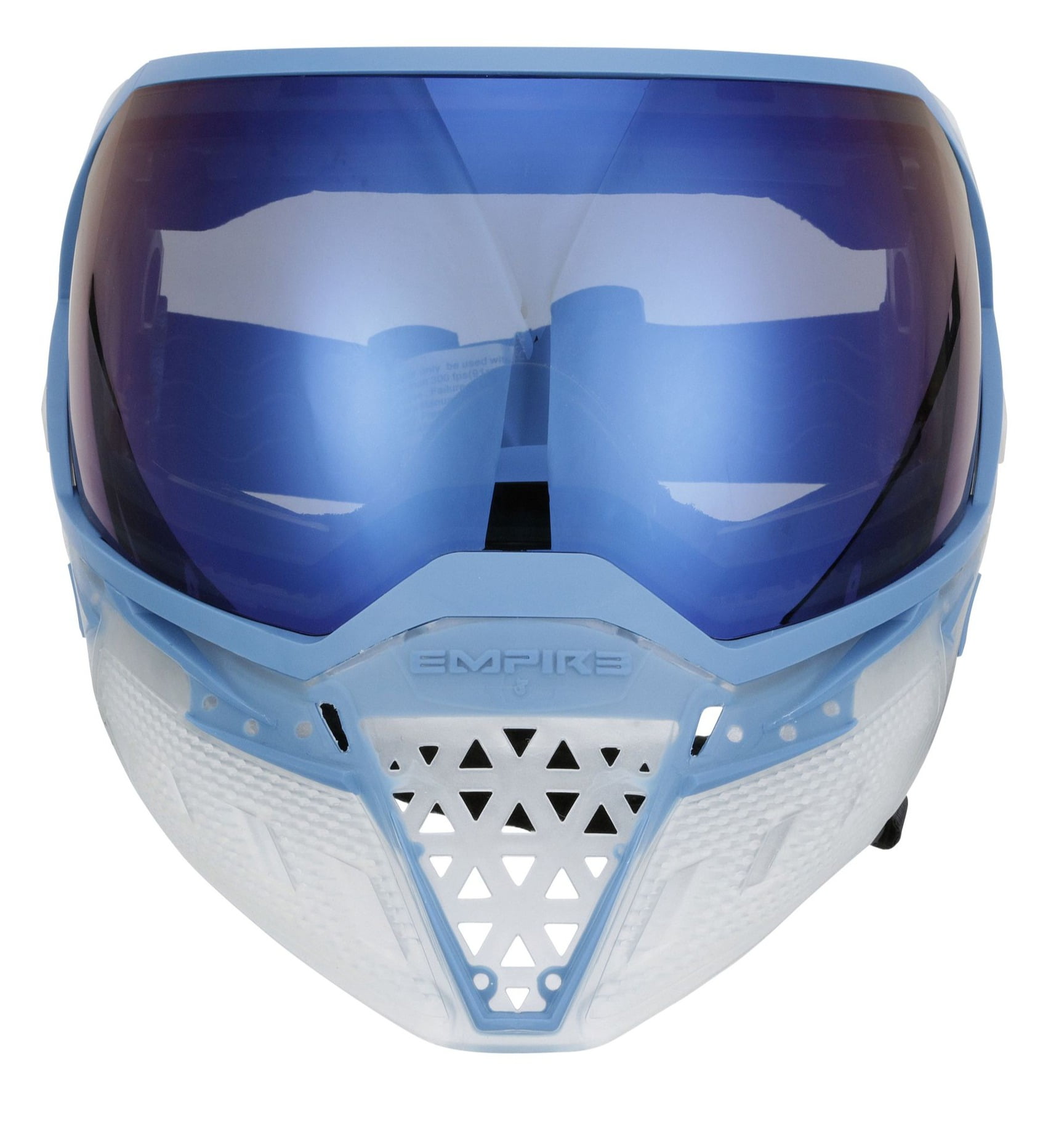 Empire EVS Paintball Goggle Mask with Dual Thermal HD Blue Mirror Lens ...