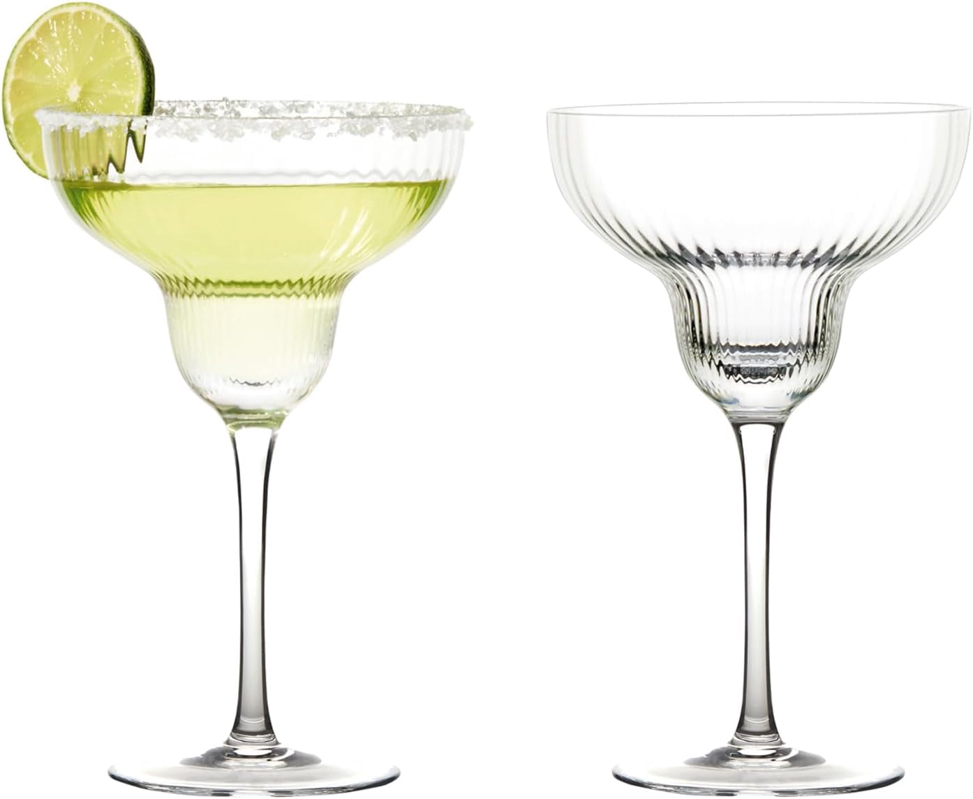 Empire Handmade Margarita Glasses Perfect for Margaritas, Daiquiris ...