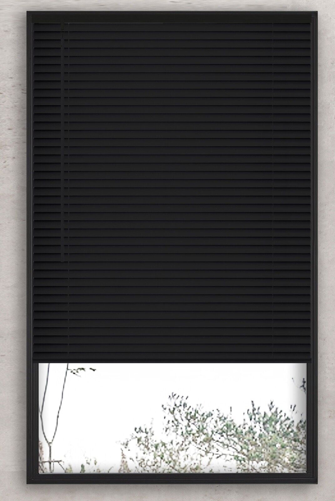 Cordless Colored Light Filtering Mini Blinds, Vinyl, Easy Install ...