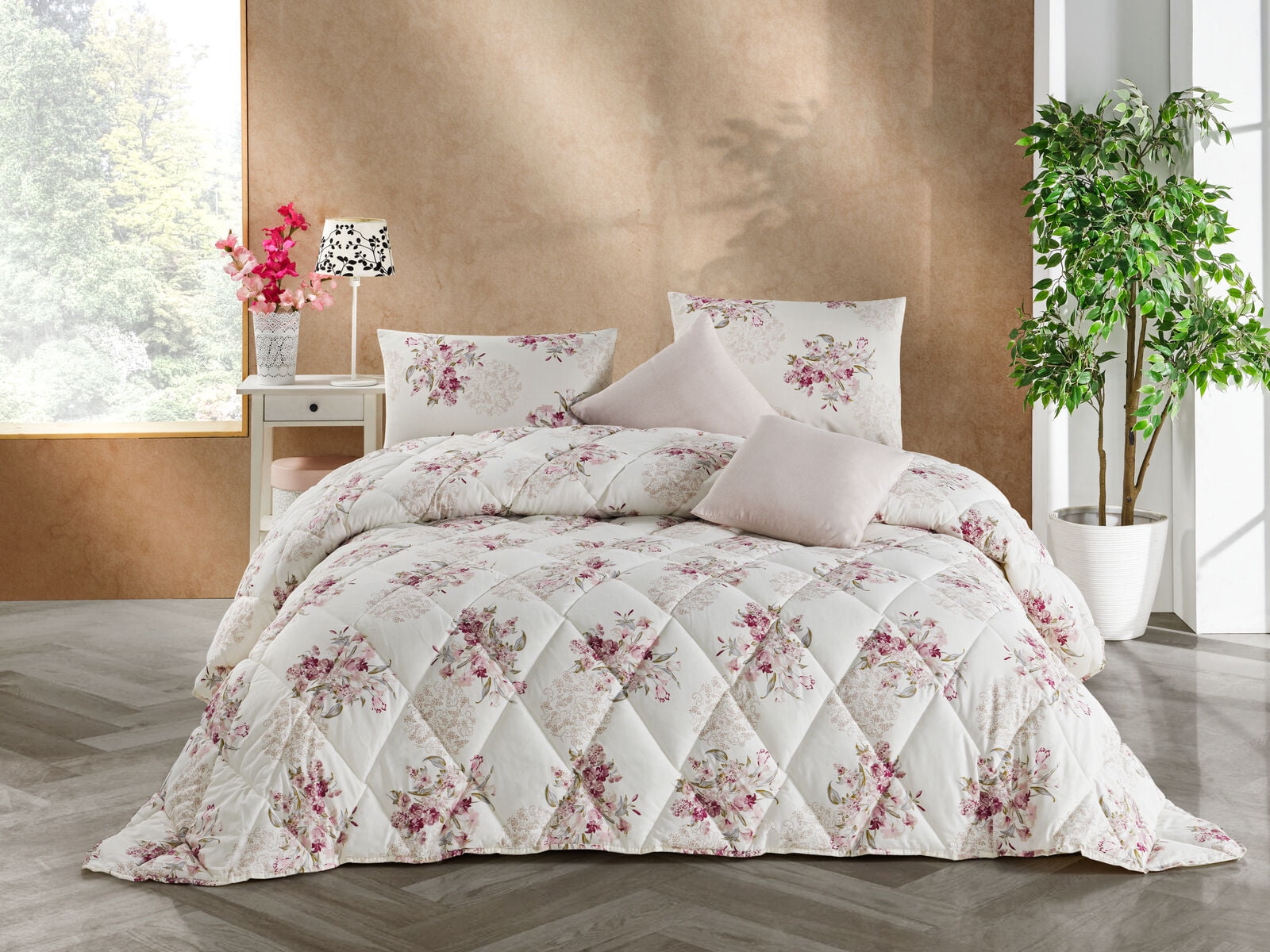 Istanbul Collection Handmade Comforter Set + Sheet Set - 9 Piece Set ...