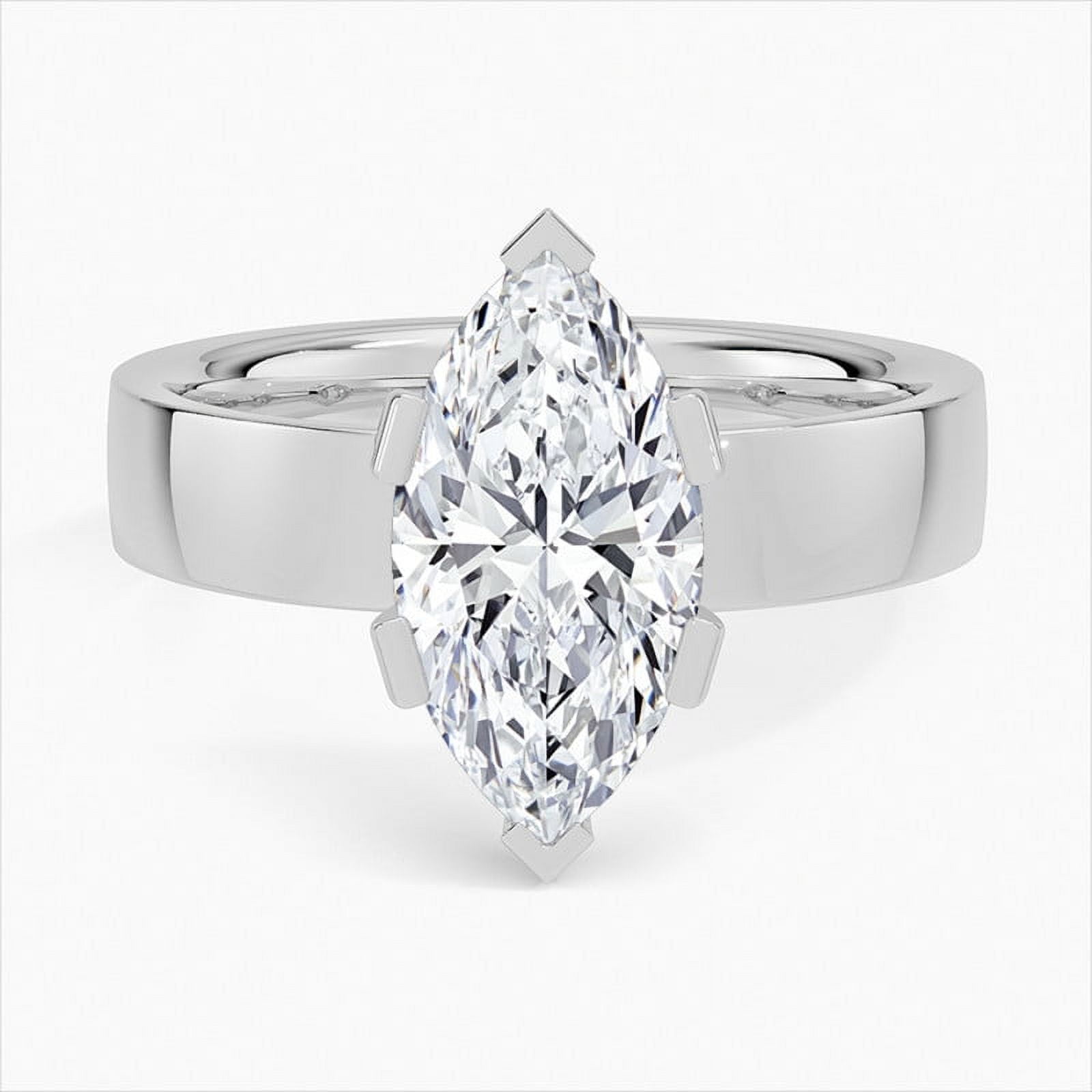 Empire Jewel Marquise Cut 2.1 Ct Excellent Diamond Ring for Women's ...