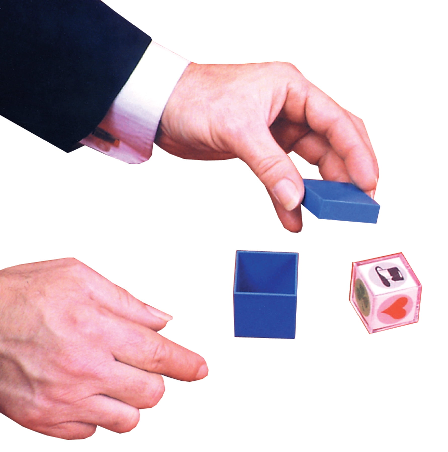 Empire Magic Magic Color Vision Box 1.5in Close-Up Magic Trick, Red ...