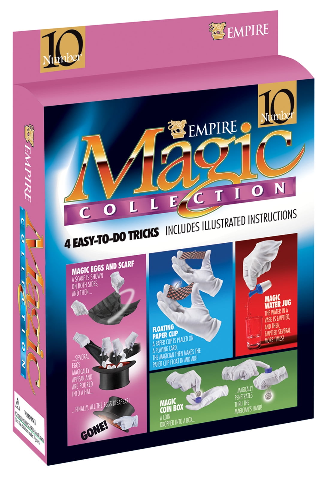 Empire Magic Magician Starter Collection #10 4pc Magic Set - Walmart.com