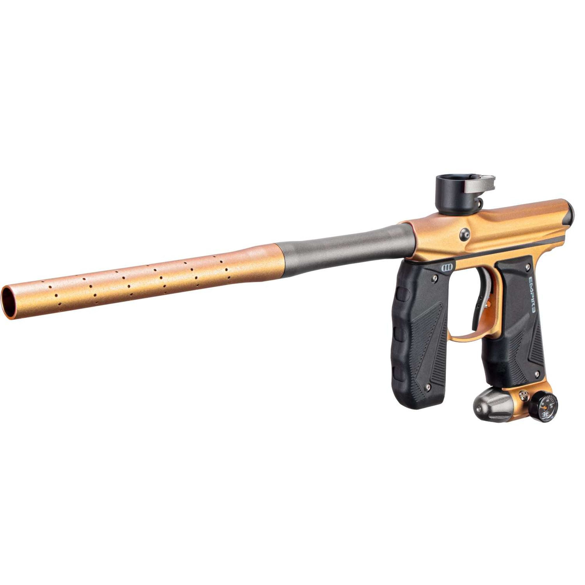 Empire Mini GS Paintball Marker Gun 2 Piece Barrel Dust Gold and Silver ...