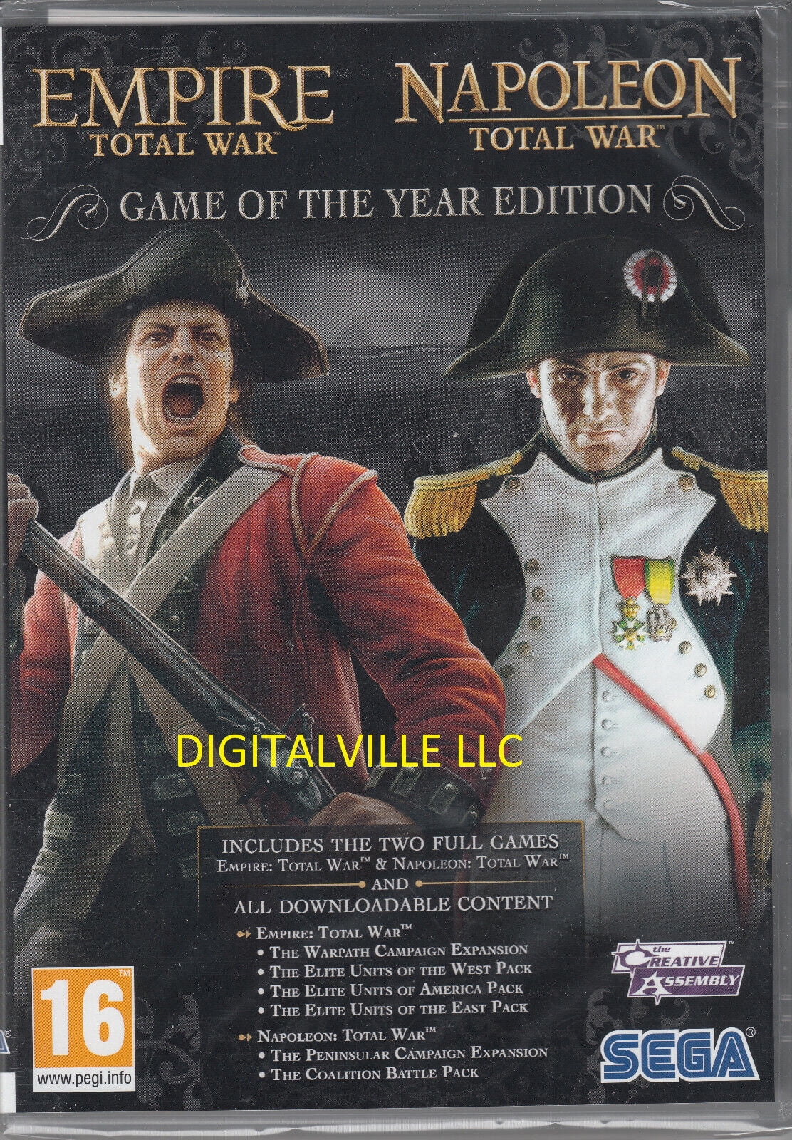 Empire Napoleon Total War Game of the Year PC Brand New Factory Sealed ...