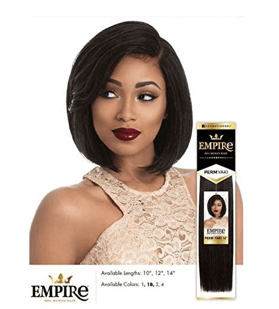 Empire Perm Yaki 100% Human Hair By SENSATIONNEL (EMPIRE-PY) / 2 - Dark ...