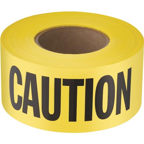 Empire Standard Caution Tape 1000'X3", Each - Walmart.com