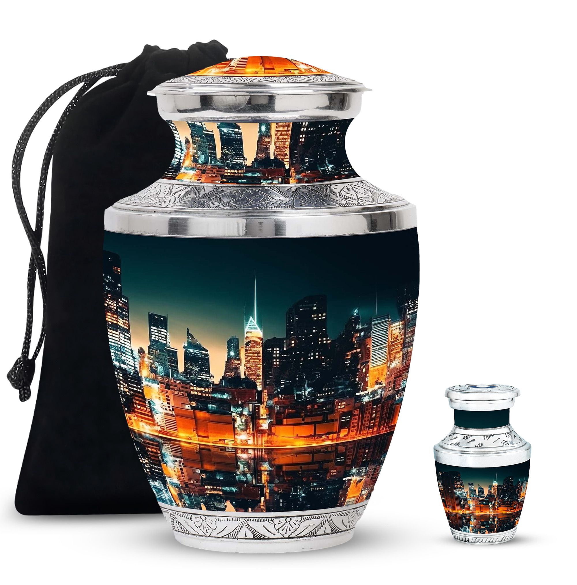 Empire State Building Cremation Mini Urns For Human Ashes Adult Female ...