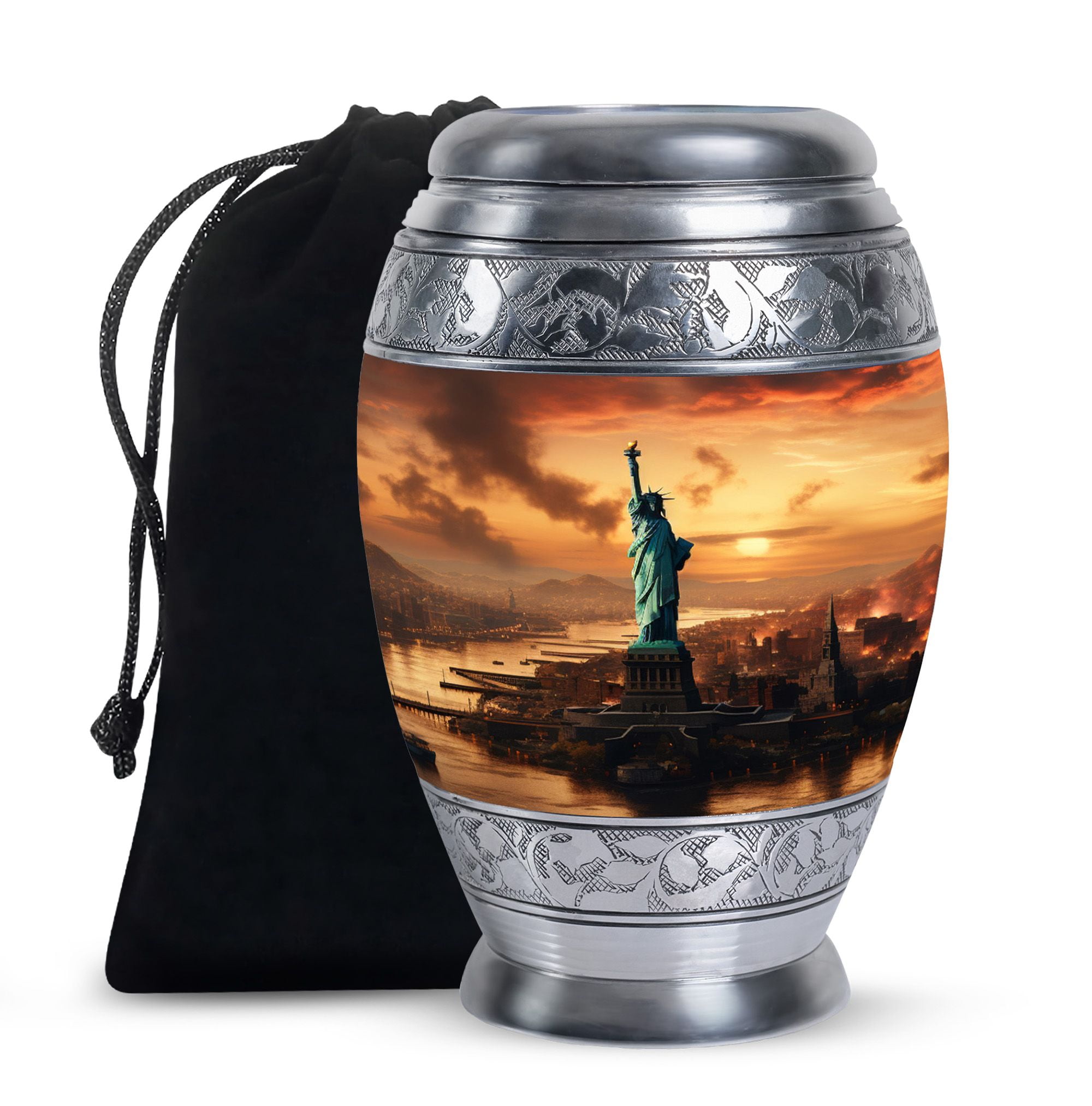 Empire State Building Memorial Urns For Ashes Adult Male - Large ...
