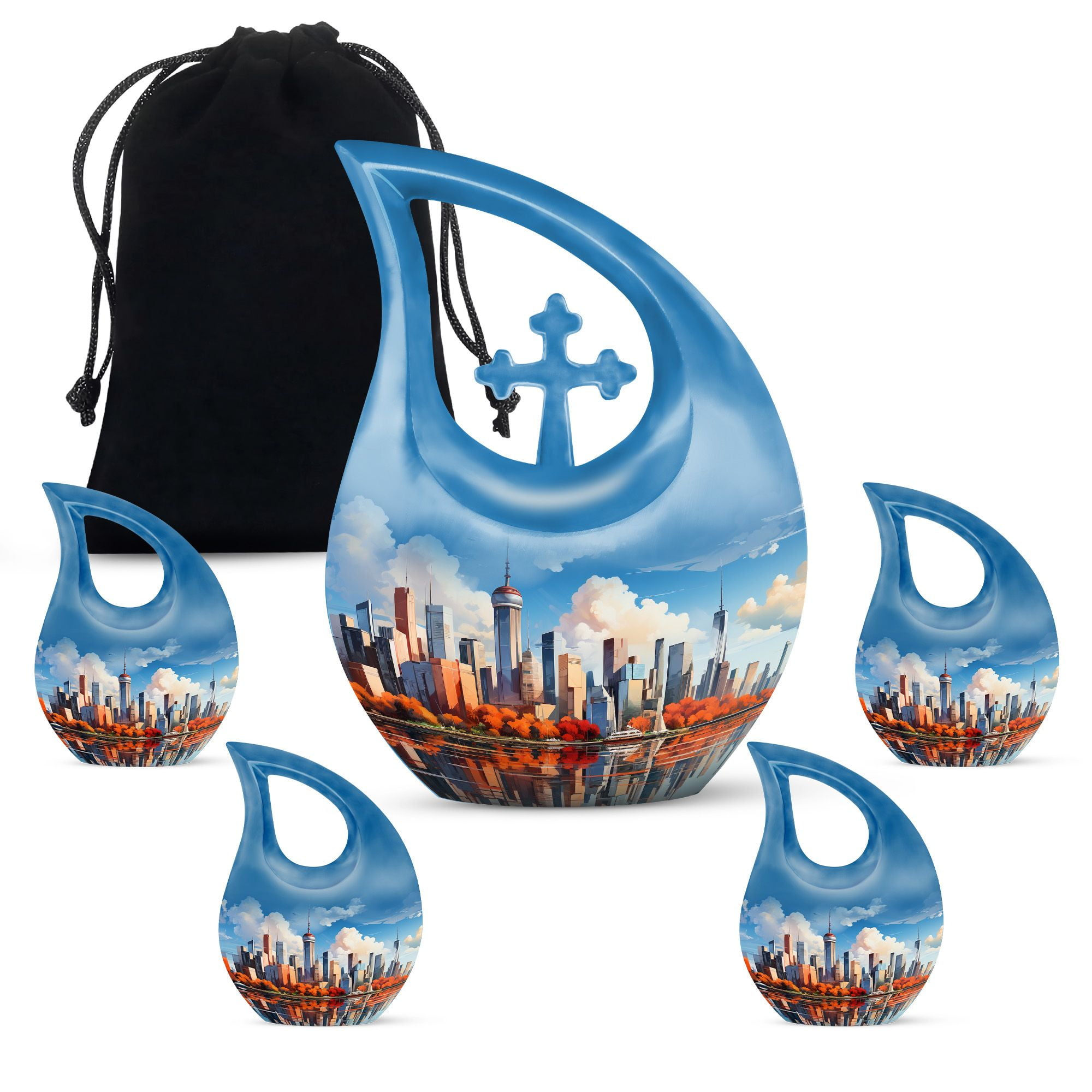 Empire State Urn - Urns For Cremation Ashes - Urn For Ashes Adult Male ...