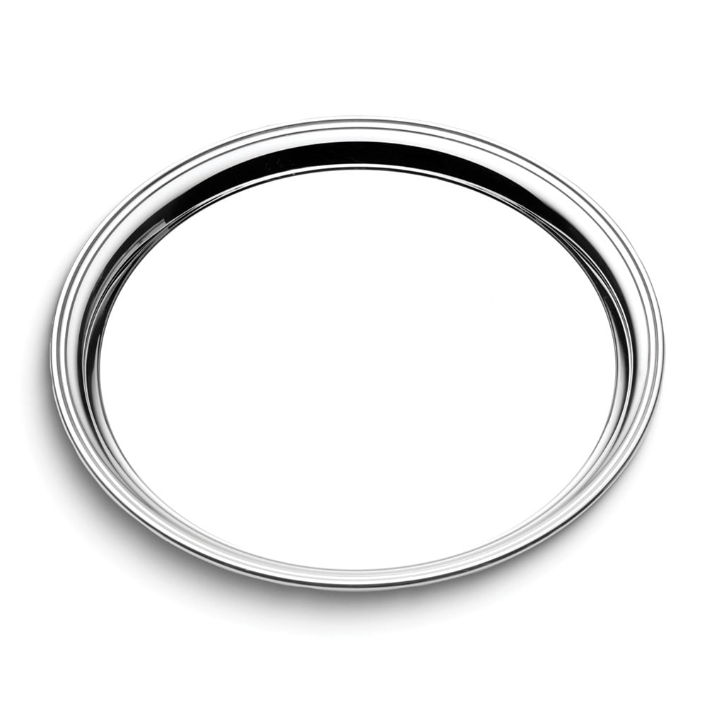 Empire Sterling Silver 10 Inch Round Presentation Tray Q-GP8833 ...