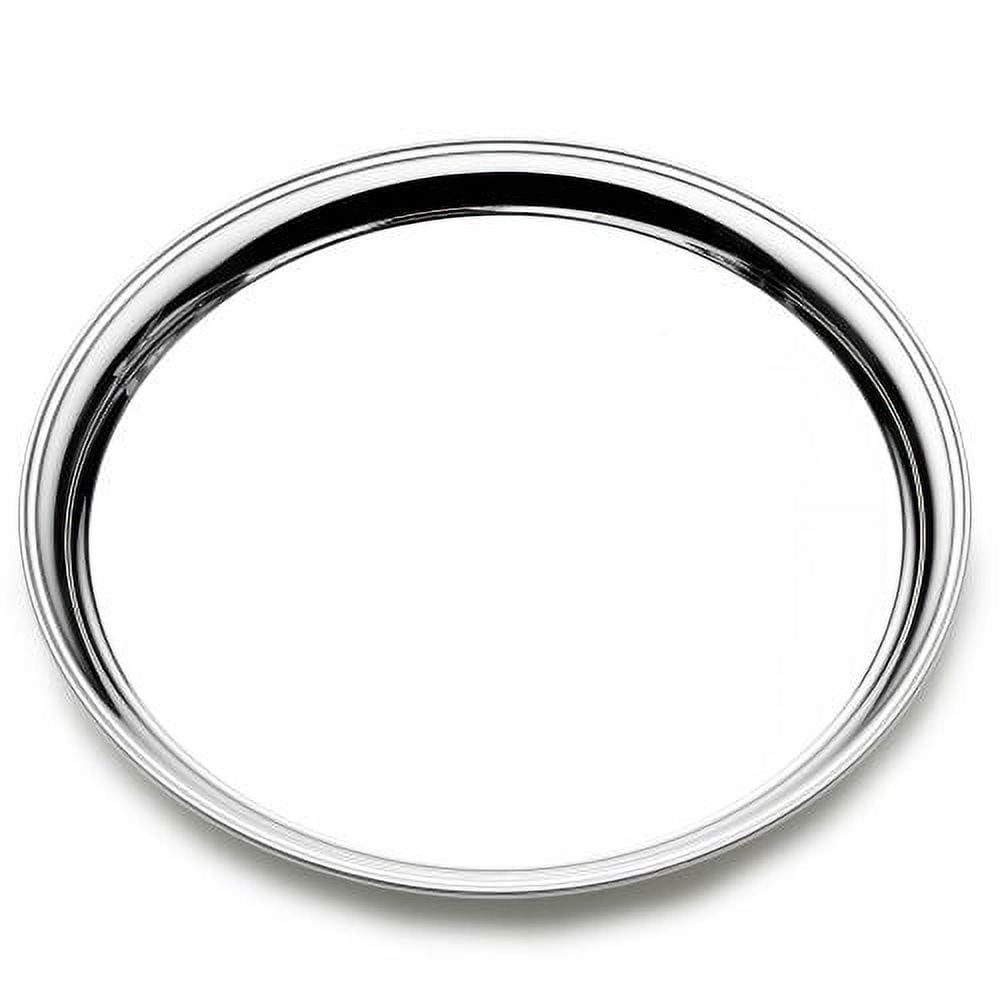 Empire Sterling Silver 11 Inch Round Presentation Tray Q-GP8834 ...