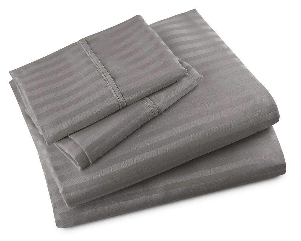 Empire Stripe 4-Piece Microfiber Sheet Set - Walmart.com