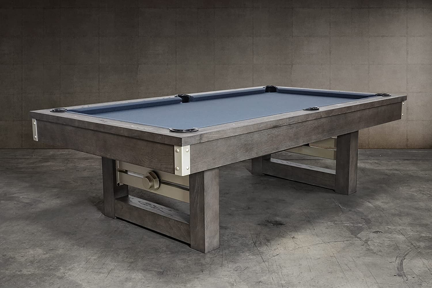 Nixon Billiards - Bryant Slate Billiard Pool Table 8 ft Grayson Grey ...