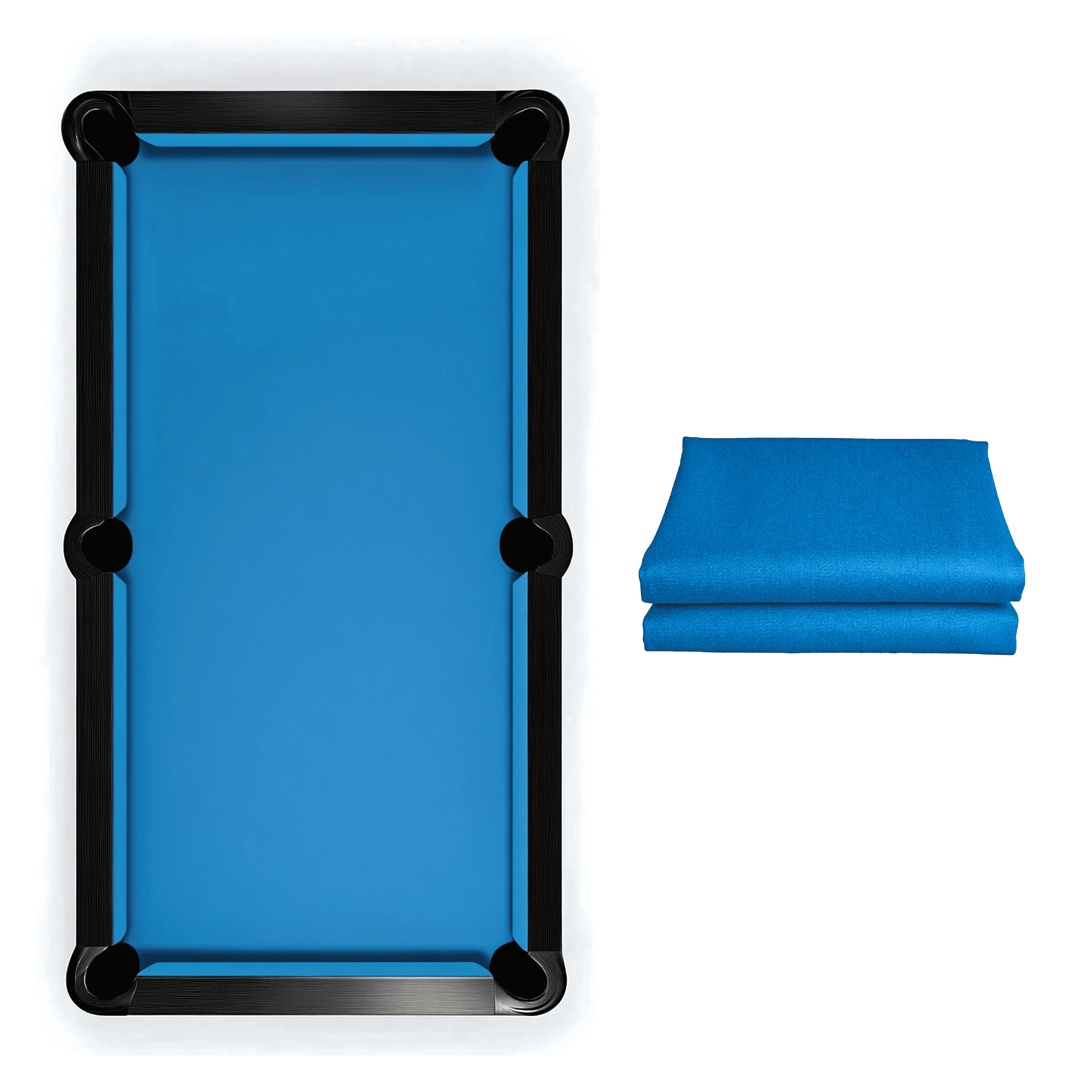 Empire USA - Tournament Blue Billiard Worsted Speed Cloth/Felt - 7ft ...