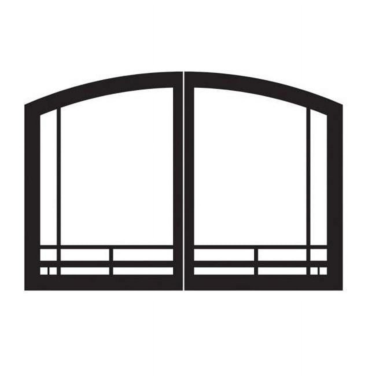 Empire VFR36SMHP Mission Arch Door Set, Hammered Pewter - Walmart.com