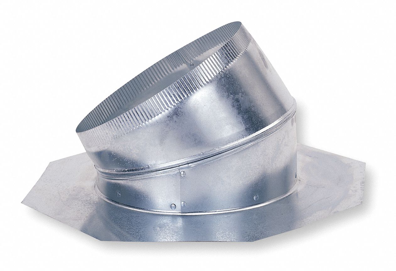 Empire Ventilation 20"W 7"H Galv Steel Flat Roof Base AB12G - Walmart.com