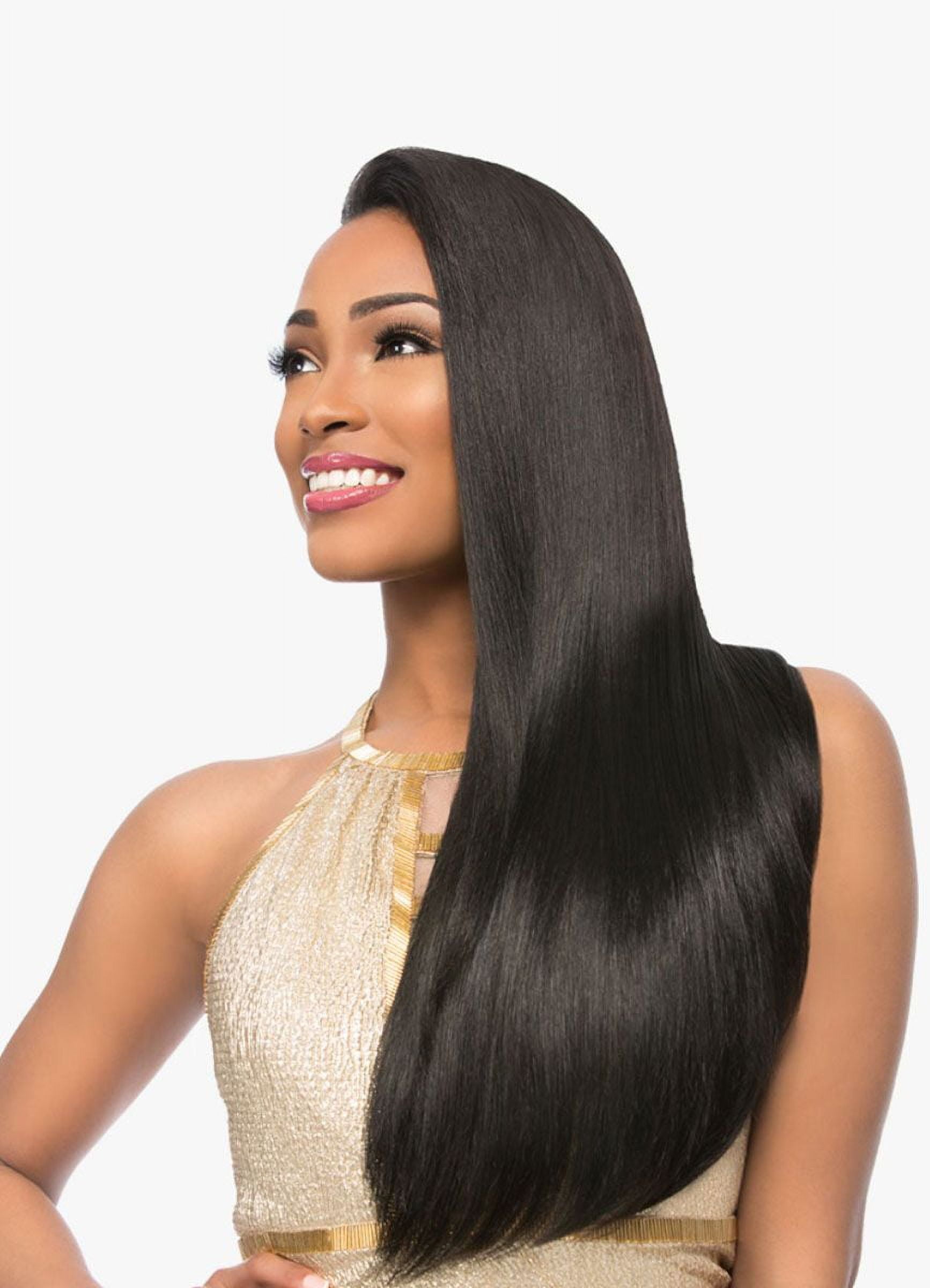 Sensationnel Human Hair Weave Empire Yaki Weave 20" - Walmart.com