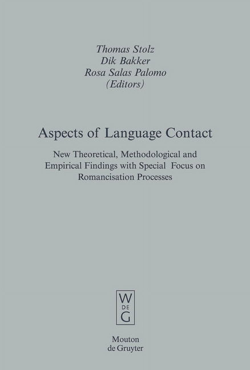 Empirical Approaches to Language Typolog Aspects of Language Contact: New Theoretical ...