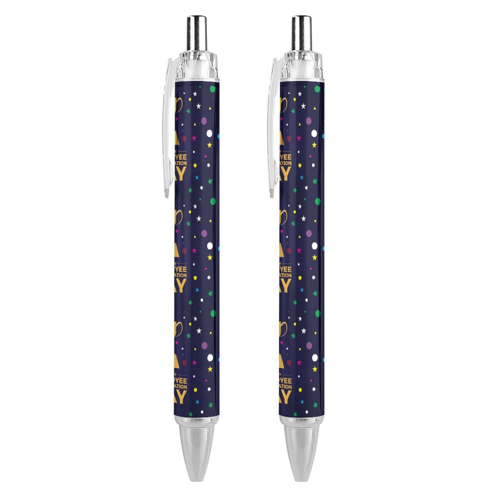 Employee Appreciation Day Ballpoint Pen Retractable Pens Black Writing ...