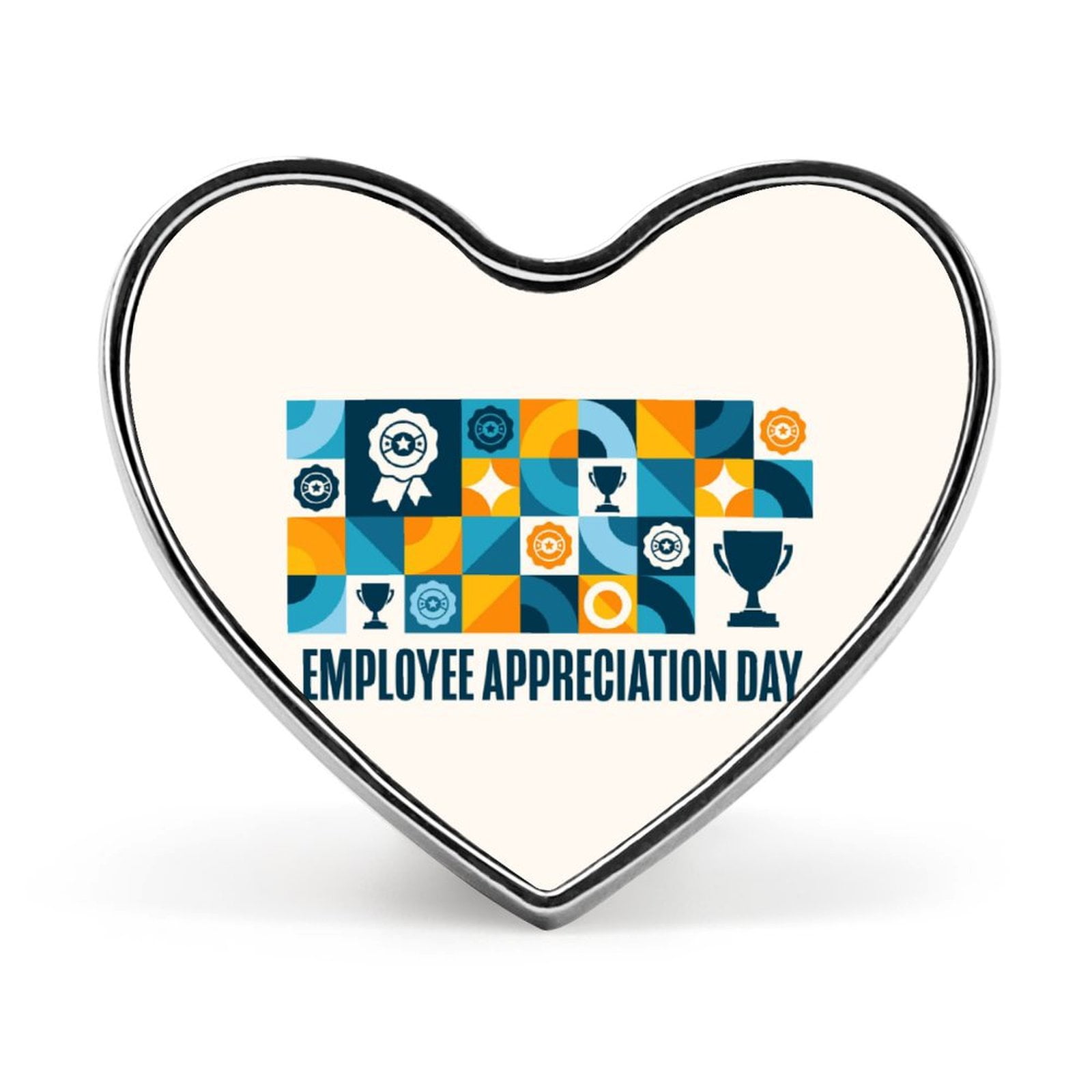 Employee Appreciation Day Employee Staff Appreciation Pins Heart ...