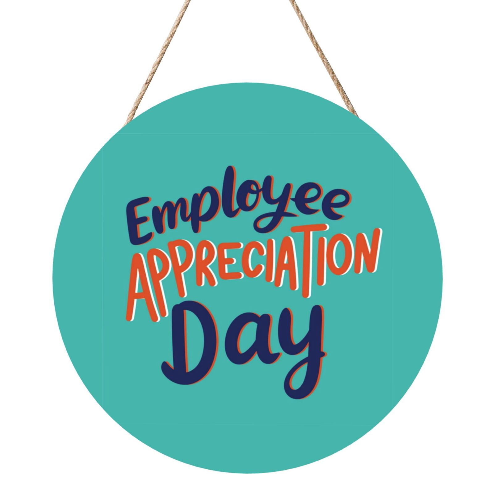 Employee Appreciation Day Employee Staff Appreciation Wooden Hanging ...