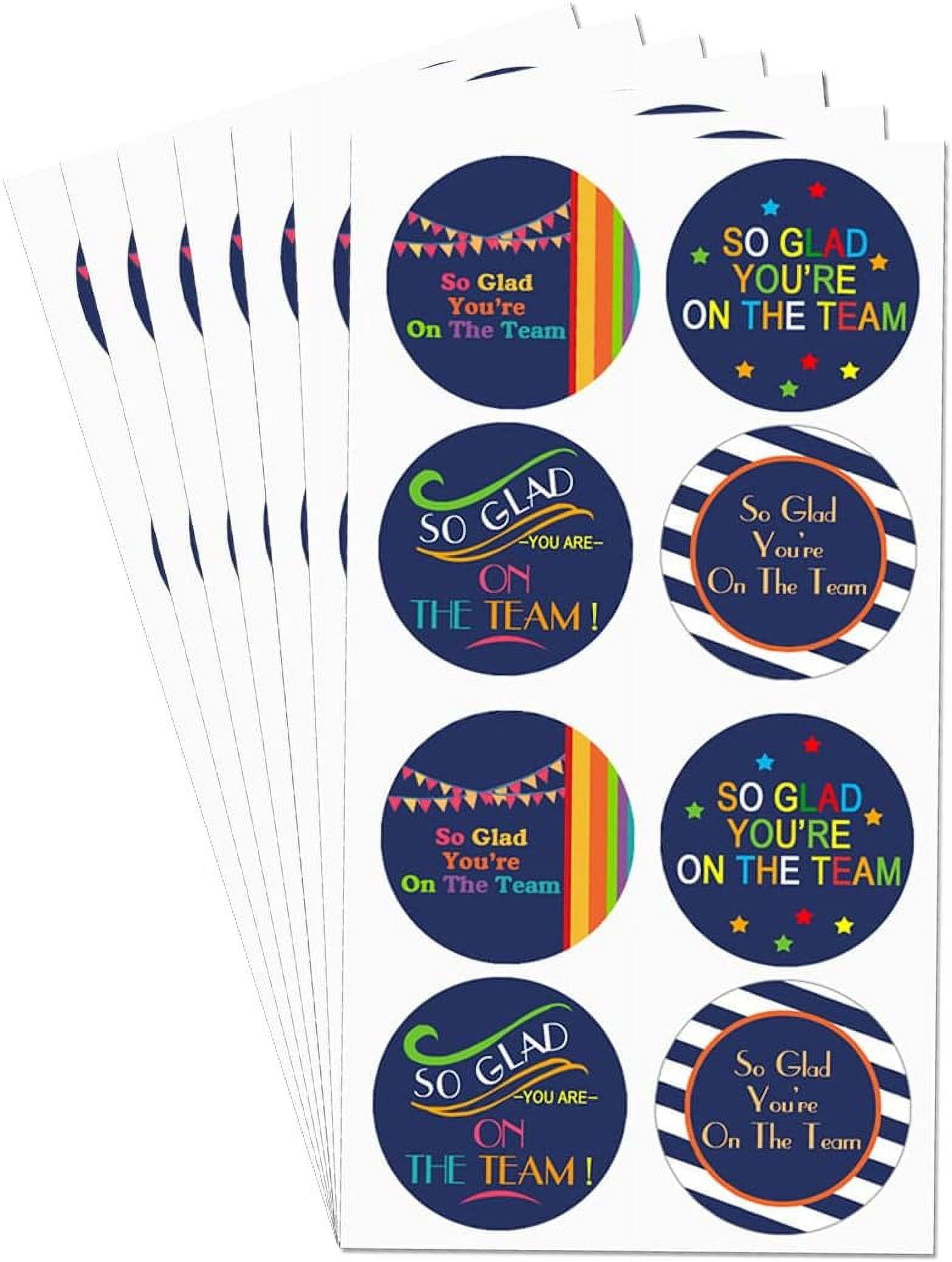 Employee Appreciation Stickers 2inch Business Welcome Labels for ...