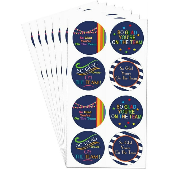 Employee Appreciation Stickers 2inch Business Welcome Labels for ...