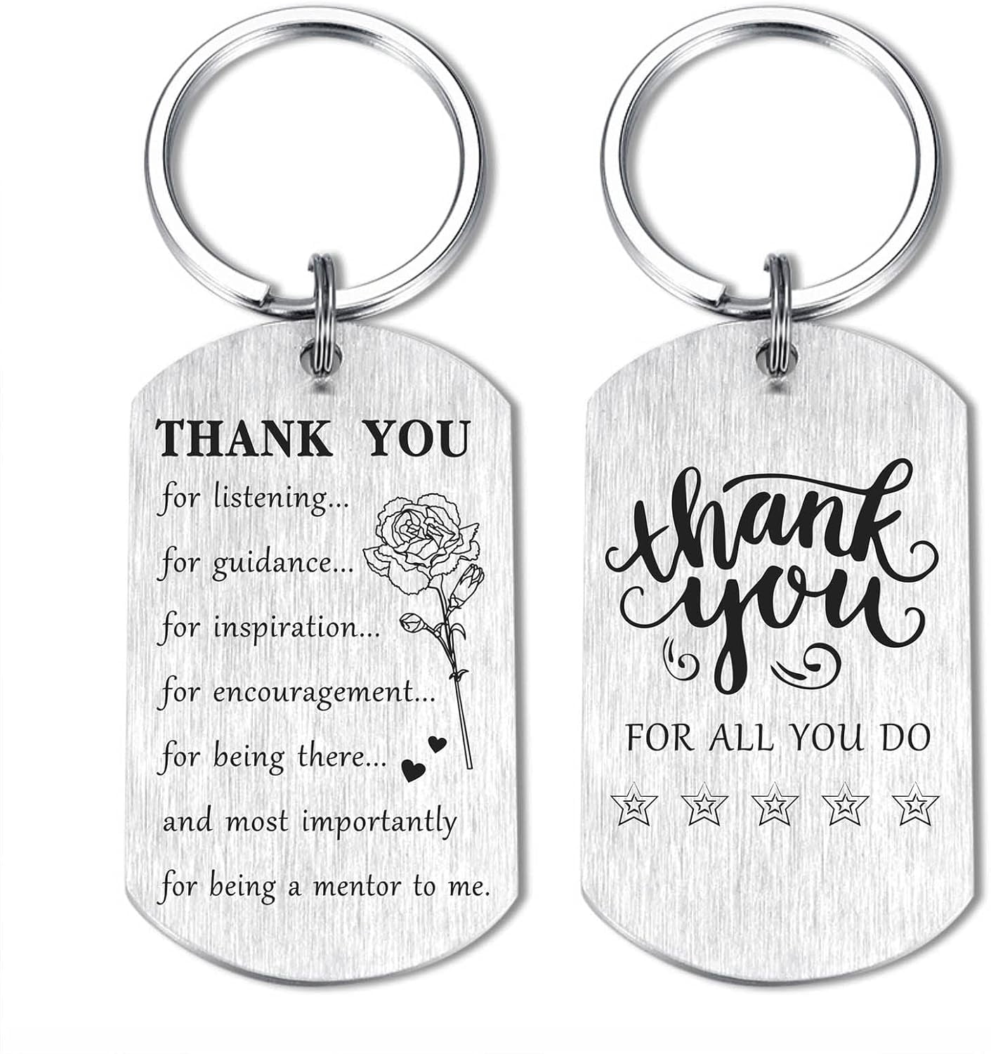 Employee Coworker Staff Appreciation Gifts Keychain for Women Men ...