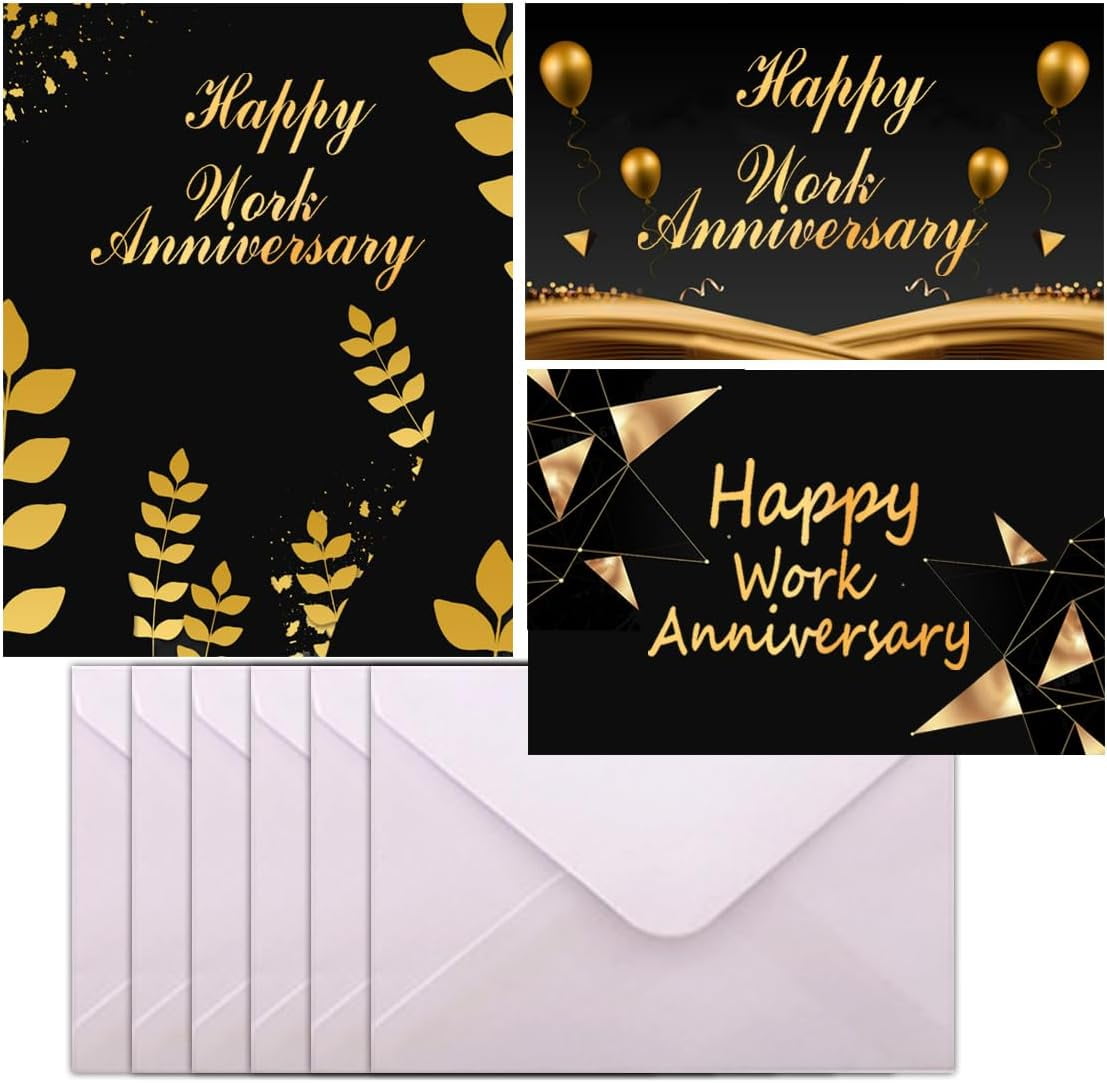 Employee Happy Work Anniversary,Business Employee Appreciation Cards ...