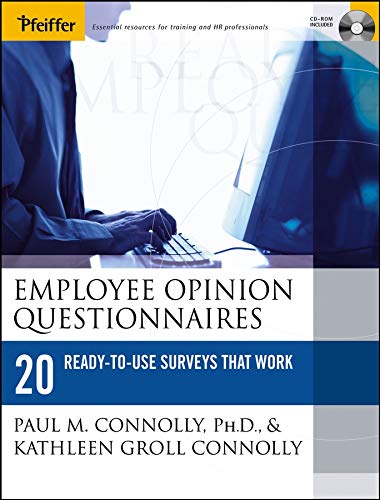 Pre-Owned Employee Opinion Questionnaires: 20 Ready-to-Use Surveys That ...