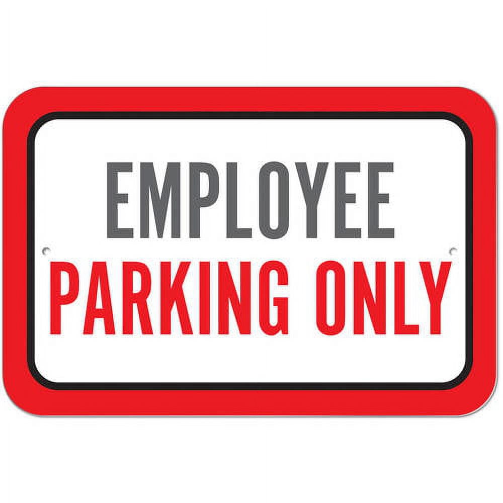 Employee Parking Only Sign - Walmart.com