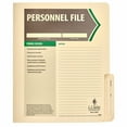 Employee Personnel File Folder, 11.75 x 9.5, 10 Pack - Walmart.com