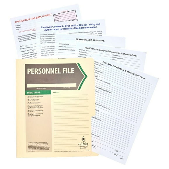 Employee File Folders