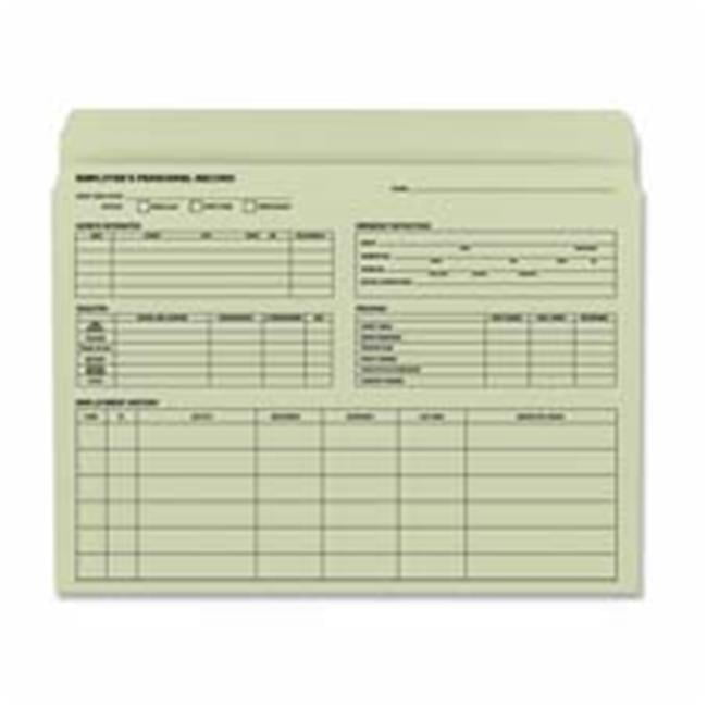 Employee Record File Folder-11.5 in. x 9.5 in.- 20-PK- Manila - Walmart.com