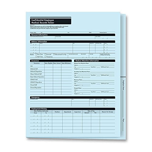 Employee Record Jacket Set - Walmart.com