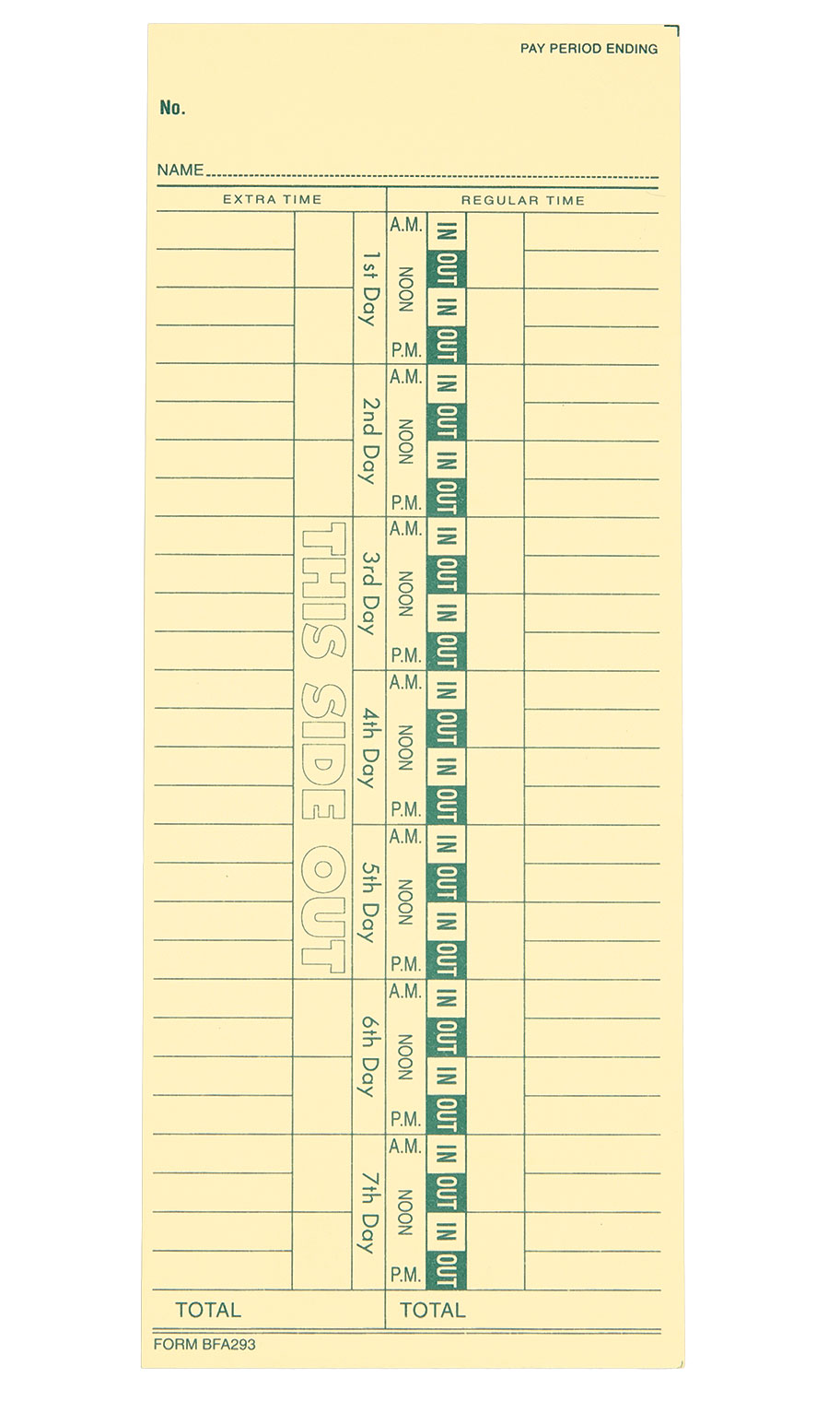 Adams Time Sheets 100/Pad 2 Pads/Pack (ABF 9507ABF) 124495 - Walmart.com