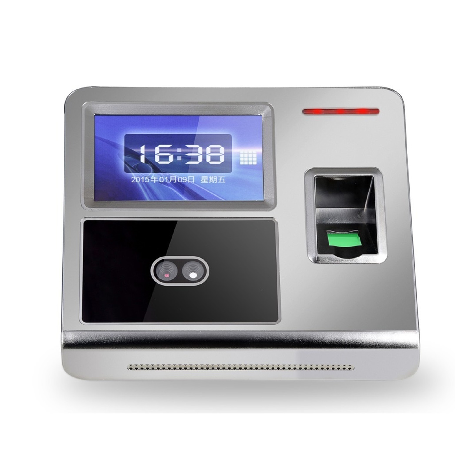 Employee Time Clock Face Facial Fingerprint TCP IP Attendance Access ...