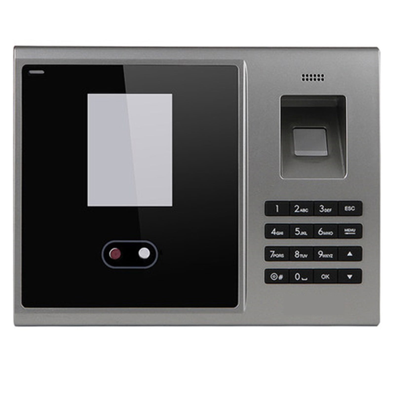 Employee Time Clock Fingerprint Identification Punch Card Machine For ...