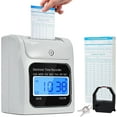 Employee Time Clocks for Small Business, Auto-Align Time Clock Punch ...