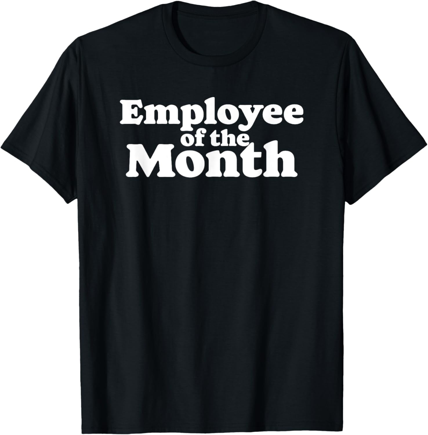 Employee of the Month Funny Ironic Minimalist 80s Graphic T-ShirtBrand ...