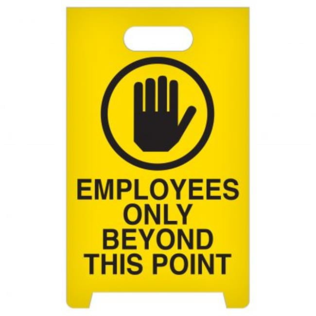 Employees Only Beyond Point A Frame - Walmart.com