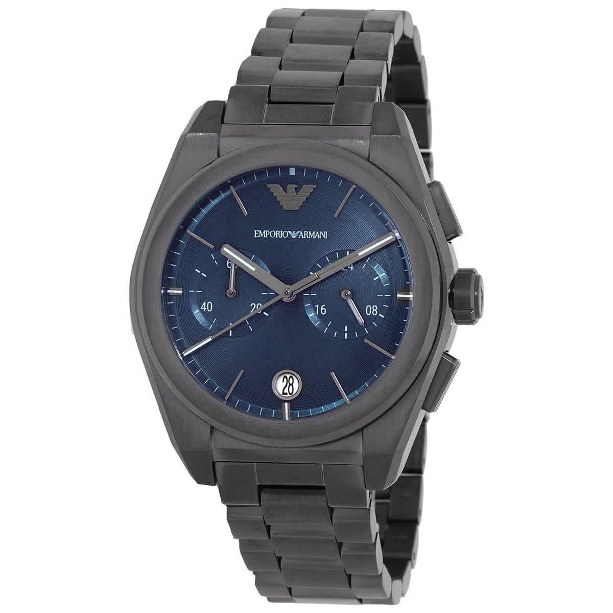 Emporio Armani Federico Quartz Blue Dial Men's Watch AR11561 - Walmart.com