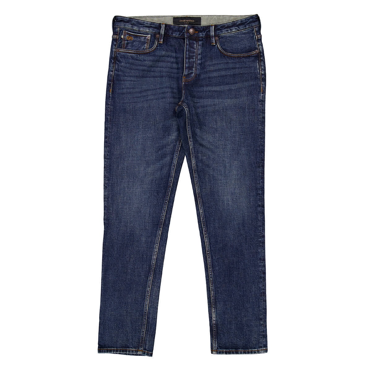 Emporio Armani J75 Slim-Fit Selvedge Denim Jeans, Waist Size 34 ...